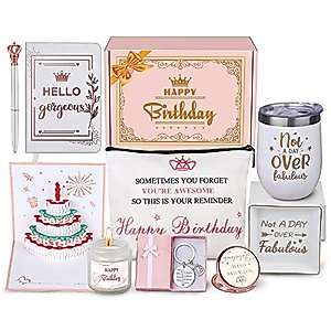 Birthday Gifts For Women, Happy Birthday Gifts For Her Best Friend Mom Sister Wife Girlfriend Coworker, Funny Birthday Gift Box Ideas- Unique Gifts for Women Who Have Everything