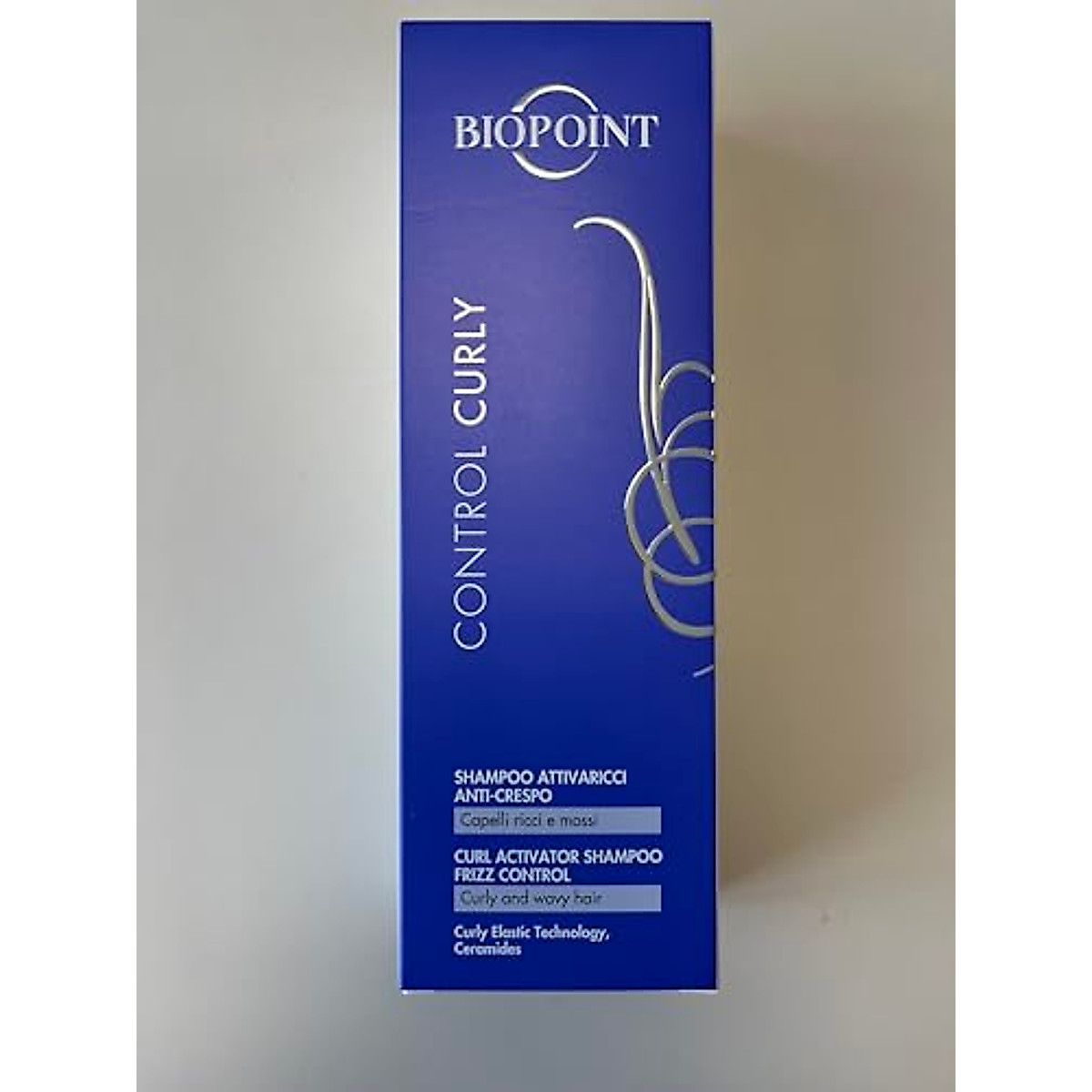 BIOPOINT Anti-Frizz and Anti-Crespo Curl and Wave Shampoo - Hydrating Formula for Defined, Elastic Curls