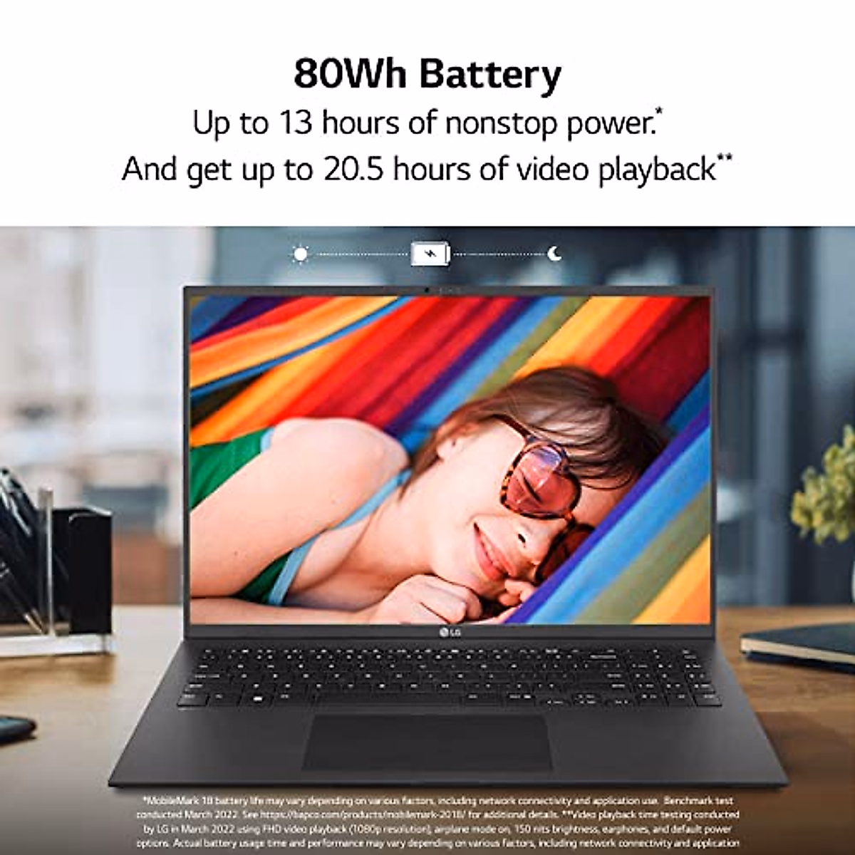LG Gram (2022) 16Z90Q Ultra Lightweight Laptop, 16" (2560 x 1600) IPS Display, Intel Evo 12th Gen i5 1240P Processor, 16GB LPDDR5, 512GB NVMe SSD, FHD Webcam, WiFi 6E, Thunderbolt 4, Windows 11, Gray