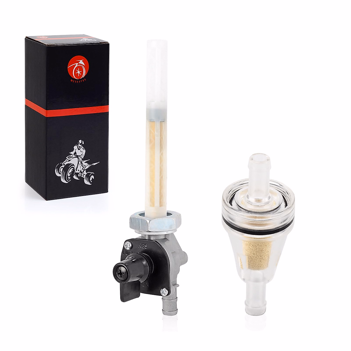 16950-MAH-023 Fuel Gas Valve Petcock Fuel Filter For HONDA 1100 Shadow 1100 Shadow ACE 1100 Aero 1100 Sabre 1100 Spirit 1100 VT1100 C C1 C2 C3 1995-2007