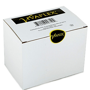 Vivaplex, 24, Cobalt Blue, 10 ml (1/3 oz) Glass Bottles, with Black Fine Mist Sprayer's