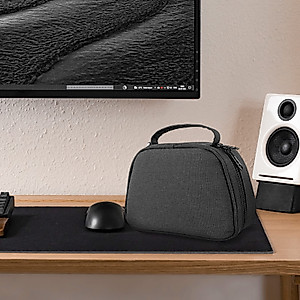 GEEKRIA Controller Gaming Case Compatible with Dual Sense Edge Microsoft Xbox One S Wireless Controller, Sony PlayStation 5 Controller, PS5, PS4 Controller Carrying Protection Bag (Black)