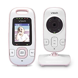VTech BV73121PK Digital Video Baby Monitor with Full-Color and Automatic Night Vision, Pink