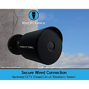 Night Owl 1080p HD Wired Indoor/Outdoor Add-On Cameras, 100 ft. of Night Vision, Wide Viewing Angle and Color Night Vision (2-Pack)