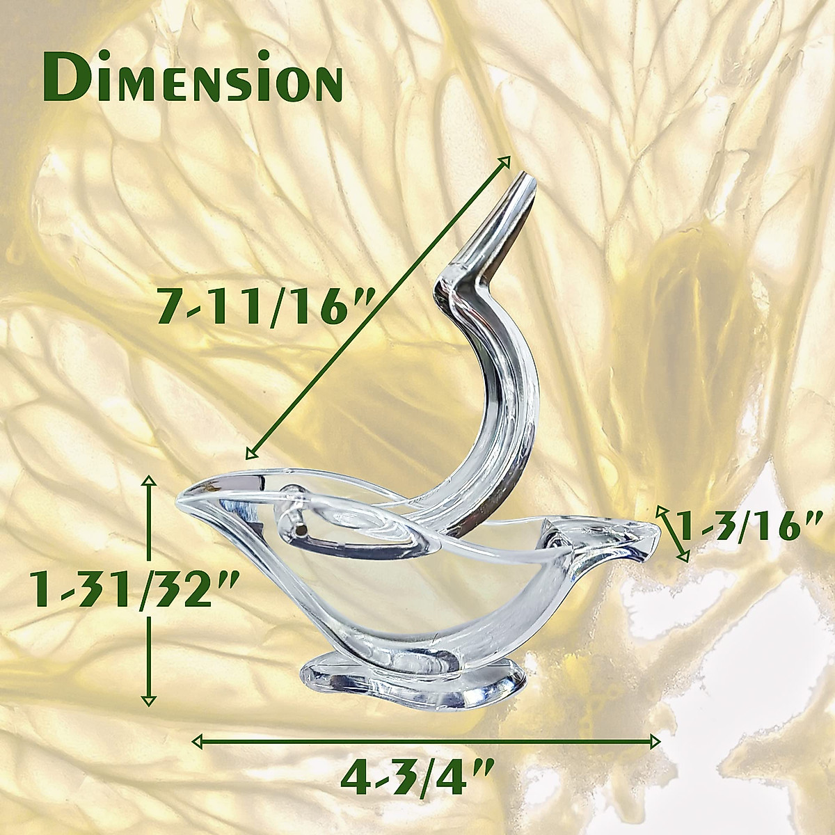 3-Tiers Margarita Salt Rimmer Set,Margarita Sugar Rimmer Set,Bartesian Cocktail Salt Rimmer,Bar Tools and 2 Pcs Hand Juicer Lemon Squeezer,Portable Transparent Acrylic Bird Lemon Juicer