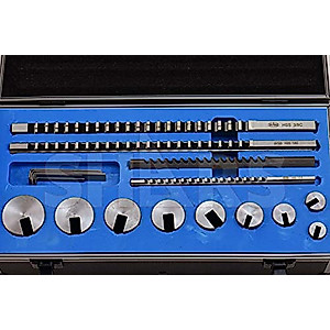Shars No. 10 Standard HSS Keyway Broach Set 404-9620 R)