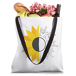 ILY Sunflower Tote Bag