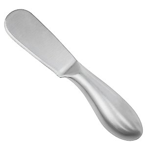 Xhziy VAKTOK Butter Knife/Durable Stainless Steel Cheese Butter Spreader Knife/Durable Stainless steel multi-purpose cheese and butter spread knife pastry making handy little assistant-1PCS