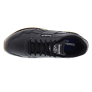 Reebok Men's Classic Harman Run Sneaker, black/gum, 7.5 M US