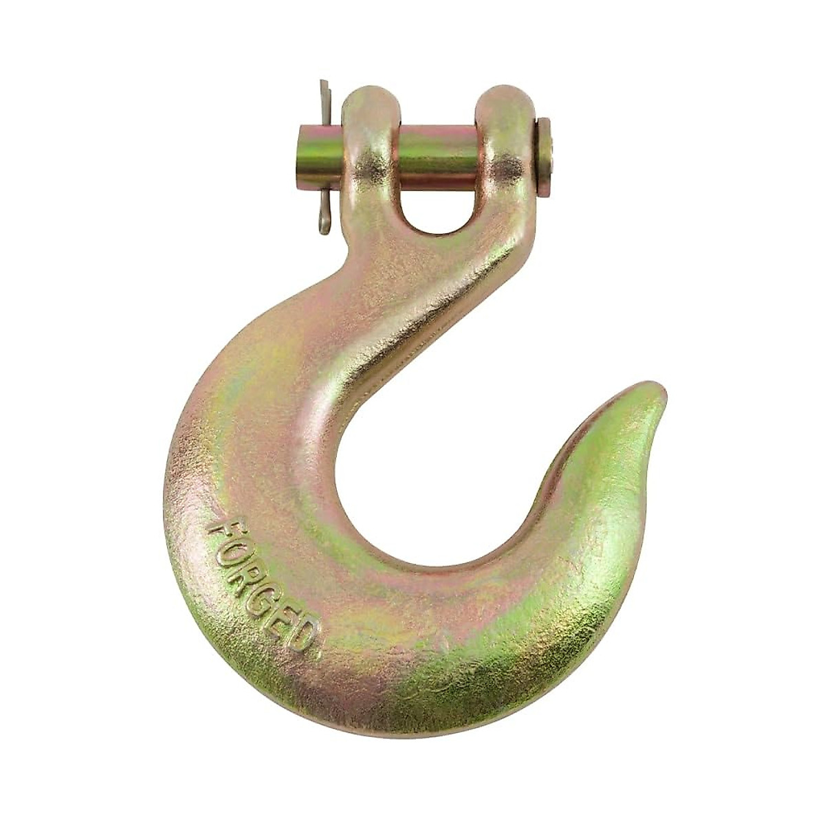 Mytee Products (4 Pack 1/2" Clevis Slip Hook - 11,300 LBS WLL Heavy Duty Grade 70 Tow Chain Hook for Truck Trailer Tie Down