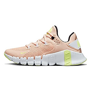 Nike Womens Free Metcon 4 Training Sneakers Cz0596 (Arctic Orange/Football Grey/Cave Purple/Ghost Green, us_Footwear_Size_System, Adult, Women, Numeric, Medium, Numeric_7_Point_5), 7.5