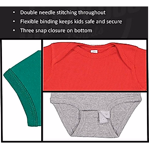 Fresh Out of The Oven Baby Bodysuit Funny Cute Xmas Baked Gingerbread Cookie Jumper for Infants Funny Baby Onesies Christmas Onesie for Baby Novelty Onesie Red - Newborn