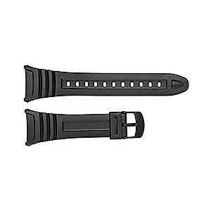 Genuine Casio Watch Band Black Rubber Strap 10076822 W-96H-1A W-96H-1B W-96H-2A W-96H-3A W-96H-4A2 W-96H-4A W-96H-9A
