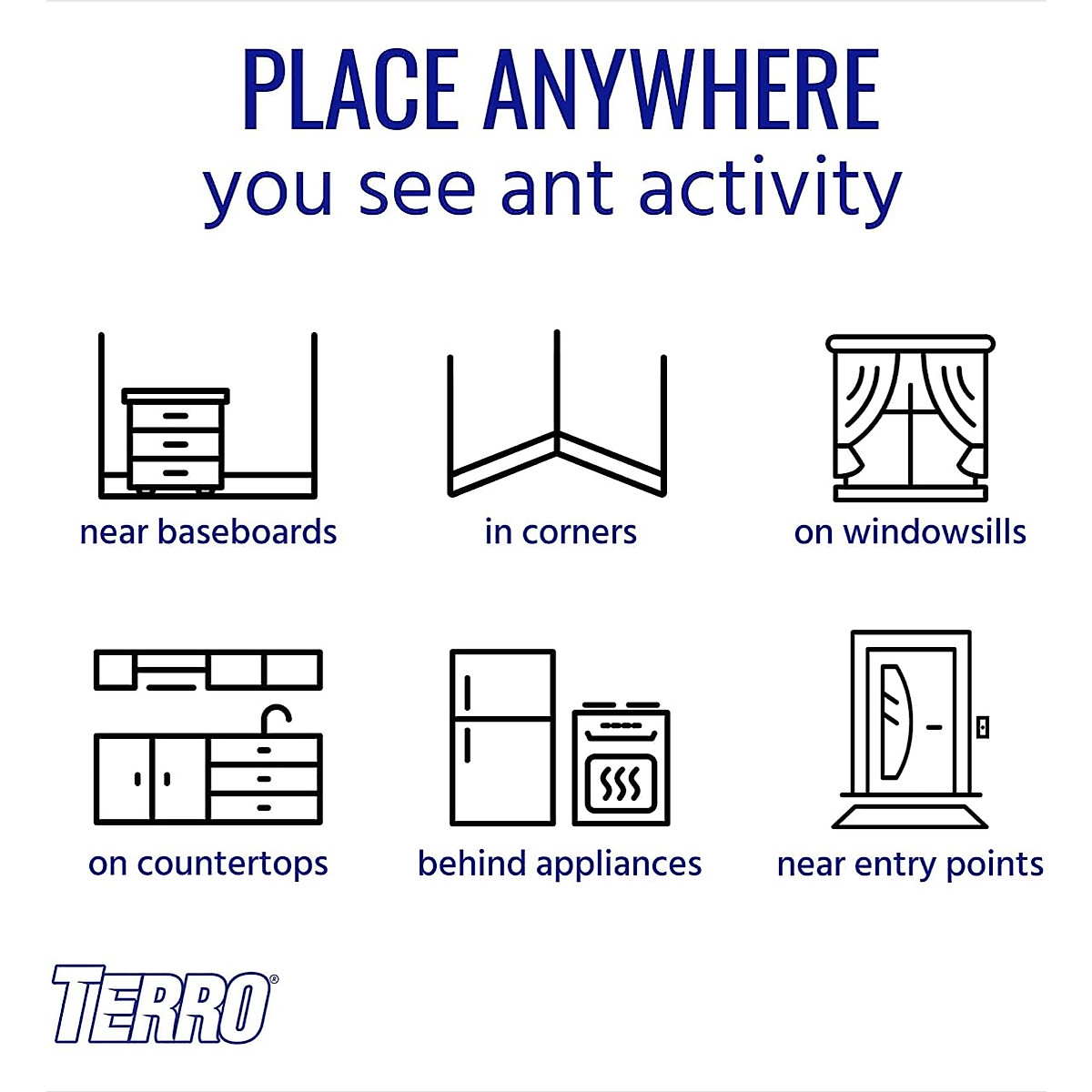 Terro T300-3 Ant Killer Liquid Ant Baits 4 Pack