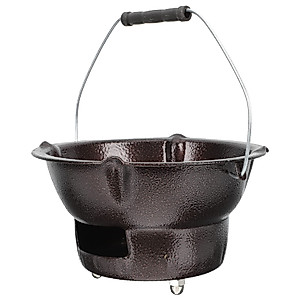 DOITOOL Camping Accessories Charcoal Grills Carbon Stove Mini Bbq Stove Camping Stove Barbecue Grilling Stove Portable Charcoal Cooker Outdoor Camping Grill Barbecue Smoker Grill Bbq Grill