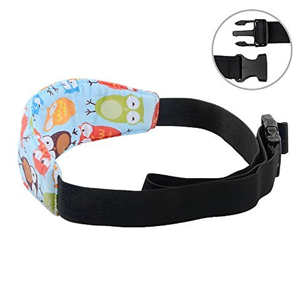 Baby Head Support for Car Seat-Car Seat Head Support for Toddler-Head Band Strap Headrest, Stroller Carseat Sleeping Baby Carseat Head Support for Toddler Kids Children Child Infant