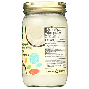 365 by Whole Foods Market, Organic Unrefined Coconut Oil Virgin, 14 Fl Oz