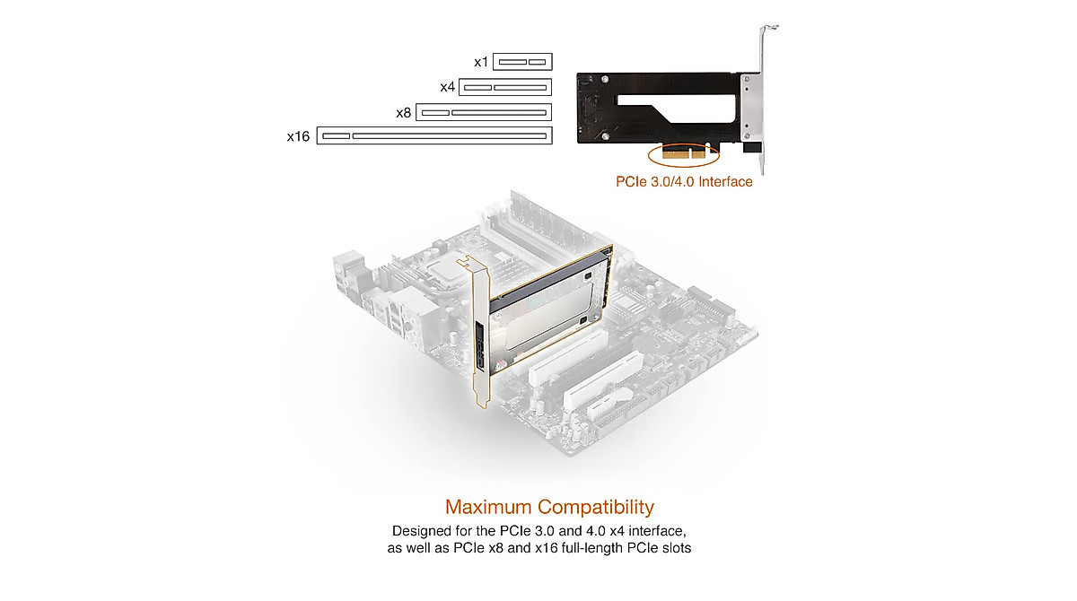 ICY DOCK M.2 NVMe SSD to PCIe 3.0/4.0 x4 Removable SSD Mobile Rack ...