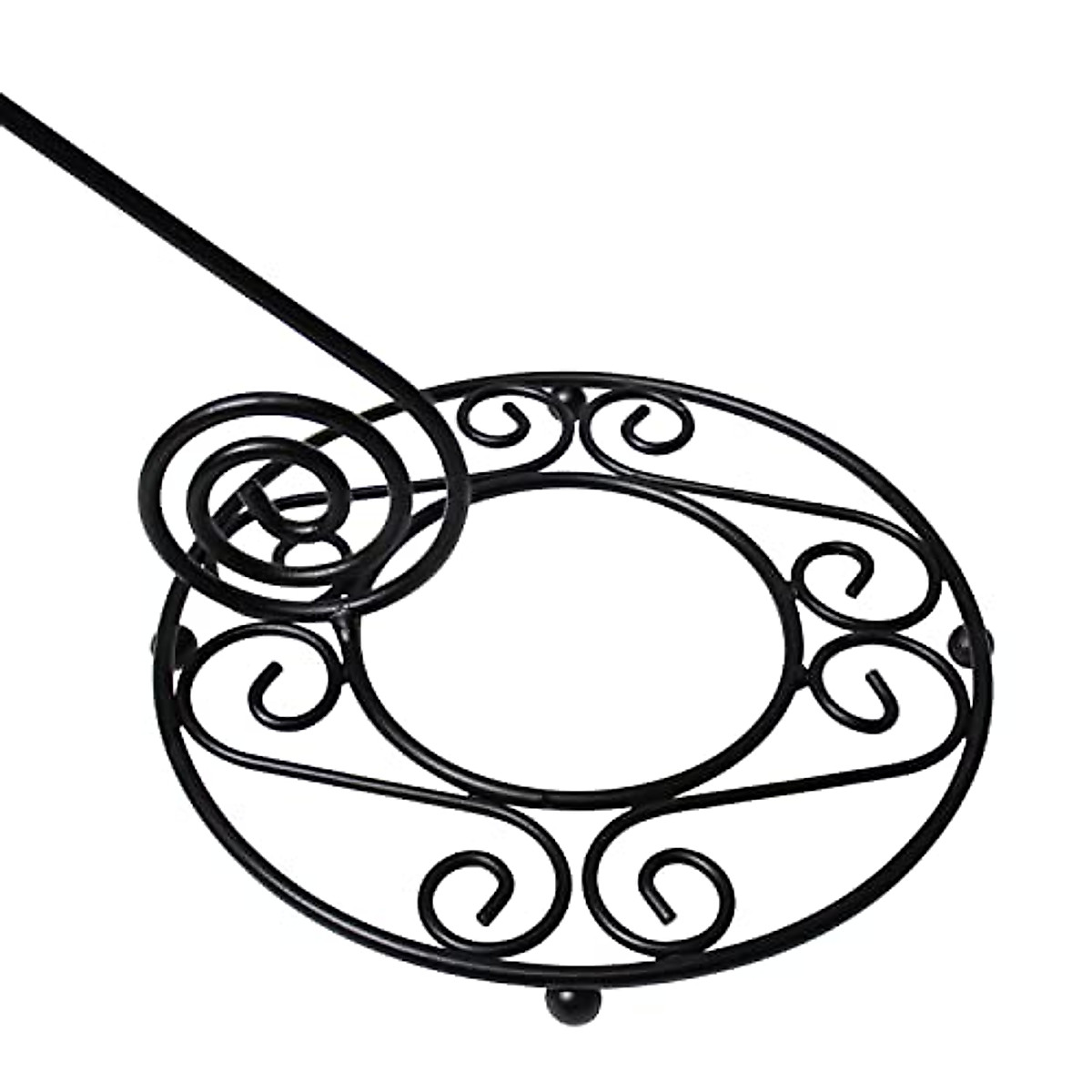 Blue Donuts Banana Hanger Farmhouse Banana Holder Tree Stand Hook for Kitchen Countertop, Kitchen Accessories, Black Banana Stand