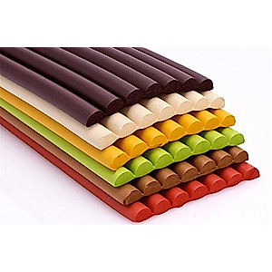 AUCH Extra Dense Furniture Table Wall Edge Protectors Foam Baby Safety Bumper Guard Protector, 2 Meters (6.5 Ft) Long 8 cm Wide