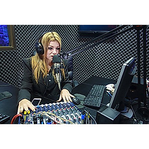 6 Pack Egg Crate Foam Cushion 2" Thick 12"W x12"L Acoustic Panels Sound Proof Foam Padding, Foam Sheets, Foam Pad, Dampening Foam, Convoluted Packing Foam