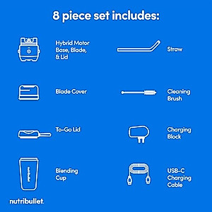 nutribullet Flip Portable Blender with Insulated Cup, Black, NBPB50350AK