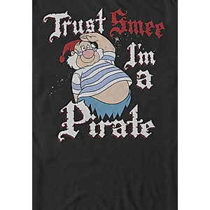 Disney mens Peter Pan Tinkerbell Trust Smee I'm a Pirate Graphic T-shirt T Shirt, Black, 5X-Large US