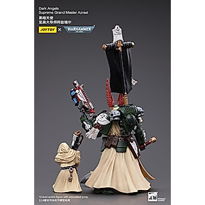 JoyToy Warhammer 40K Dark Angels Supreme Grand Master Azrael 1:18 Scale Action Figure