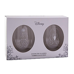 Winnie The Pooh Collectible Wine Glass Set (Eeyore),16 fl oz