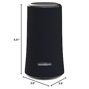 Anker Soundcore Flare 2 Bluetooth Speaker, with IPX7 Waterproof Protection and 360° Sound for Backyard and Beach Party, 20W Wireless Speaker with PartyCast,12-Hour Playtime, Blue (Renewed)