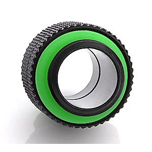 Bitspower G1/4" Male to Male Extender Fitting (14mm), Rotary, Matte Black