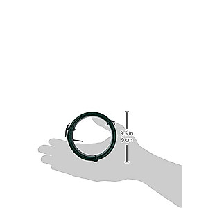 Bulk Hardware BH00135 Plastic Coated Garden Wire, 12 Gauge x 49', Green
