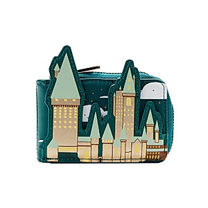 Loungefly Harry Potter Golden Hogwarts Accordion Wallet Standard