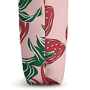 Vintage Summer Fruit Red Berries Strawberry Tote Bag