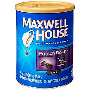 Maxwell House French Roast Ground Coffee (11oz Jars, Pack of 3)