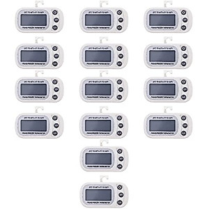 SOLUSTRE Portable Refrigerator Portable Refrigerator 4pcs Refrigerator Fridge Digital Freezer Room, Max/Min Record Function Large LCD Screen for Home Kitchen Portable Freezer Portable Freezer