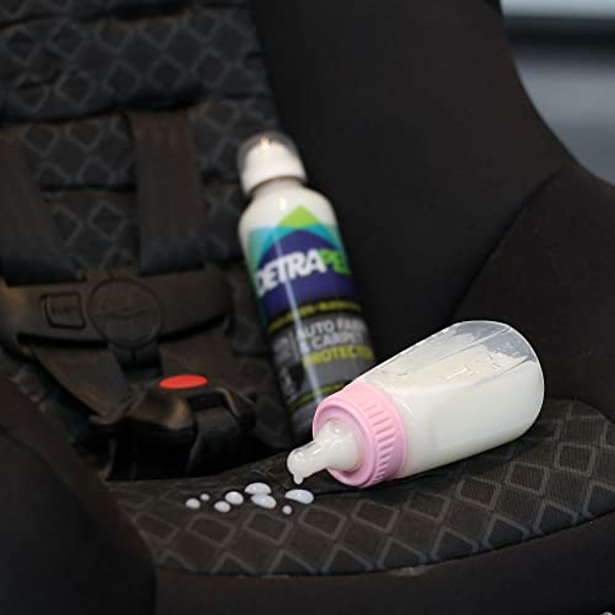 DetraPel Auto Fabric & Carpet Protector - 6.8 oz. (200ml) - As Seen on Shark Tank