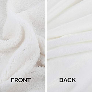 ArneCase Wearable Blankets Reversible Warm Cozy Throw Blankets A Rooster on Retro Blue Pattern Lightweight Sherpa Plush Fluffy Blankets with Hooded 59x79In