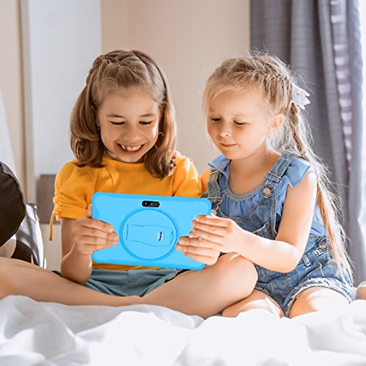 Kids Tablet, Trayoo 10.1 Inches Tablet for Kids, Android 11 2GB 32GB Toddler Tablet with Dual Camera, WiFi, Bluetooth ,Pre-installed App,Parent Control, Education, Games, Fit for Age 3-14