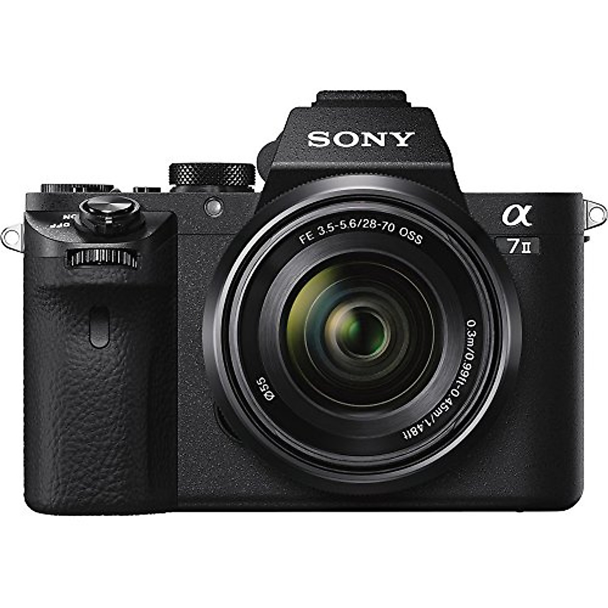 Sony a7 II Full-Frame Alpha Mirrorless Digital Camera a7II ILCE-7M2/K with FE 28-70mm F3.5-5.6 OSS Lens Kit and Deco Gear Professional Photo Video Camera Case 2X Extra Battery Power Editing Bundle