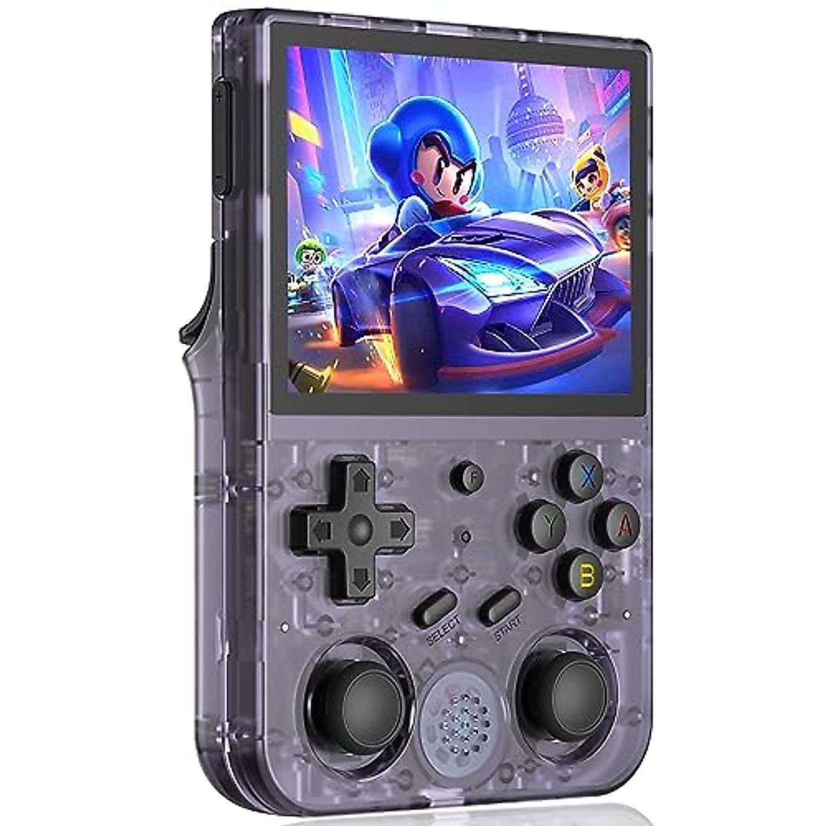 RG353V Retro Handheld Game with Dual OS Android 11 and Linux,RG353V with 64G TF Card Pre-Installed 4452 Games Supports 5G WiFi 4.2 Bluetooth Online Fighting,Streaming and HDMI