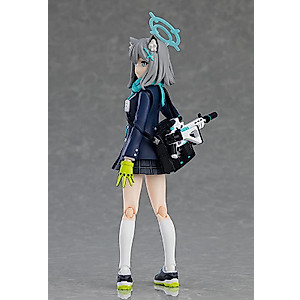 Max Factory figma Blue Archive Blue Sandwolf Shiroko Non-Scale Plastic Painted Action Figure