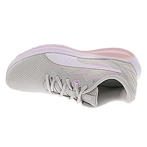 PUMA Women's Twitch Runner Pop, Nimbus Cloud White-Chalk Pink, 6.5