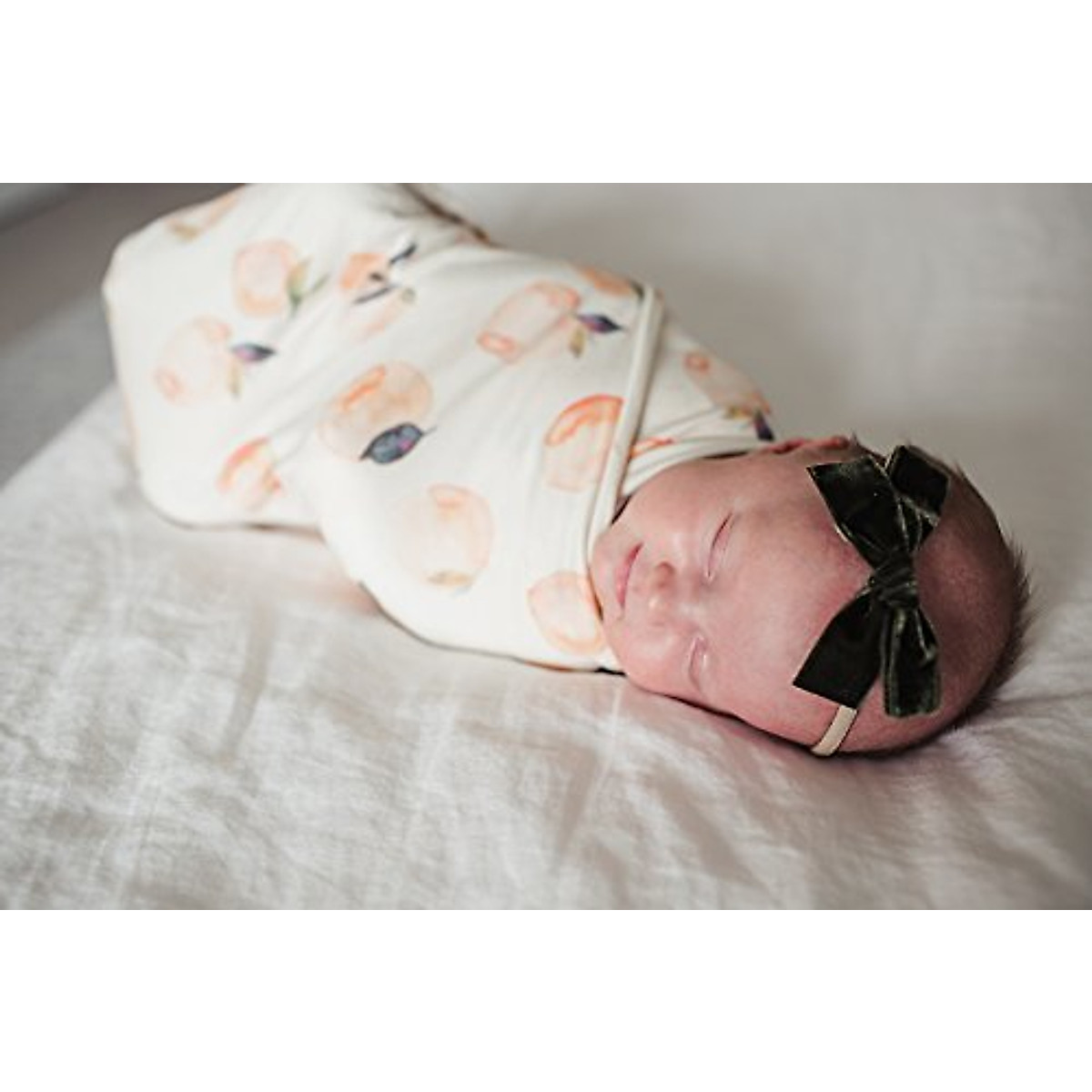 Copper Pearl Large Premium Knit Baby Swaddle Receiving Blanket Caroline