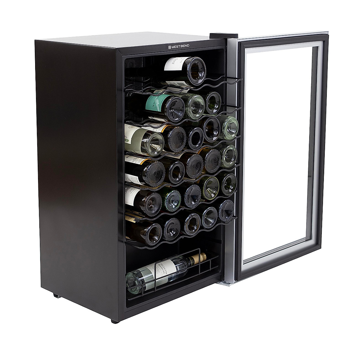 West Bend WB340WCNB Wine Cooler, 3.3-Cu.Ft, Black
