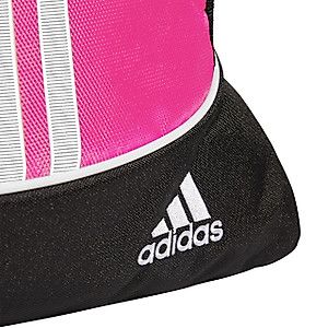 adidas Alliance II Sackpack, Drawstring, Lightweight Small Gym Bag for Women, Soccer Backpack, Team Shock Pink, One Size