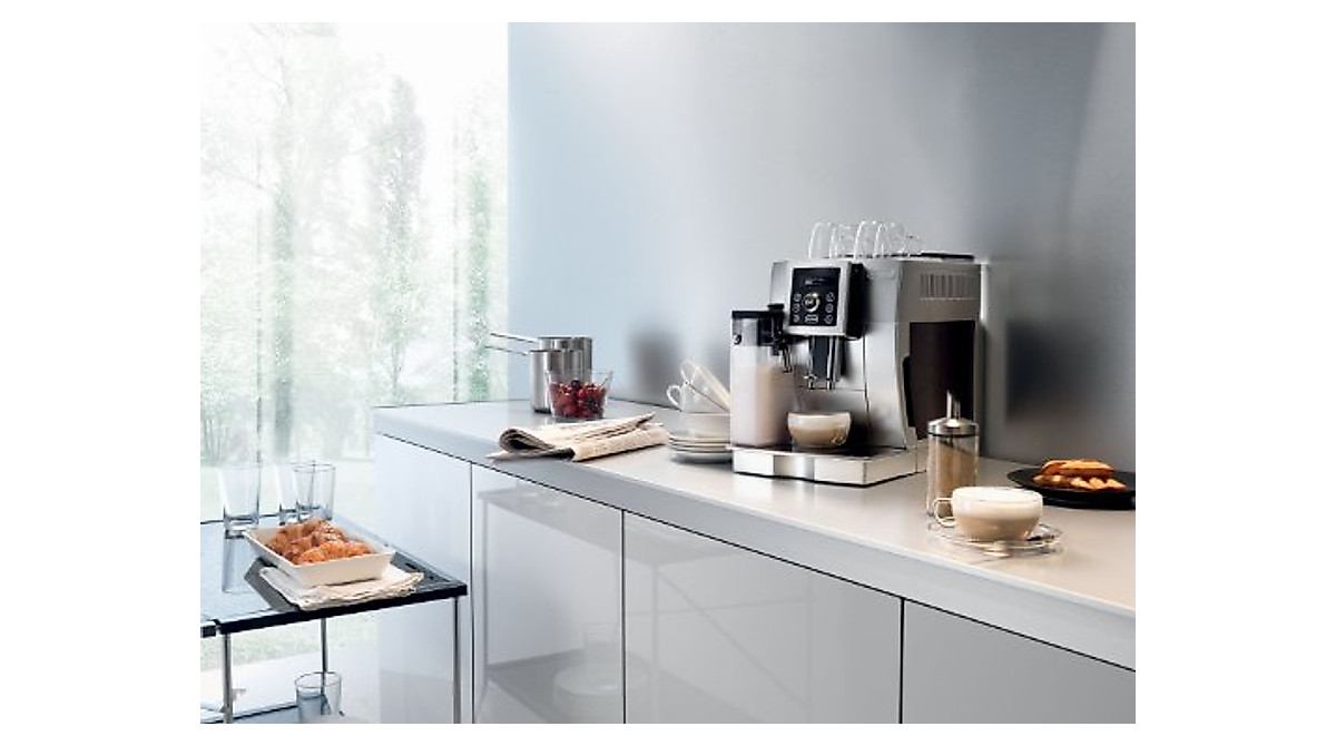 DeLonghi Compact Automatic Cappuccino & Espresso Machine