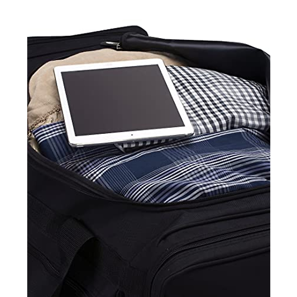 Rockland Duffel Bag, Black, 25"