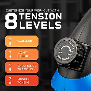 LifePro Under Desk Elliptical - Under Desk Bike Pedal Exerciser - Perfect Desk Exercise Equipment - for Seniors Adults and Teens - Foot Pedal Exerciser and Desk Workout