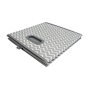 South Bend Components Fabric Cloth Cube Storage Baskets 12x12x12 (1-pack)